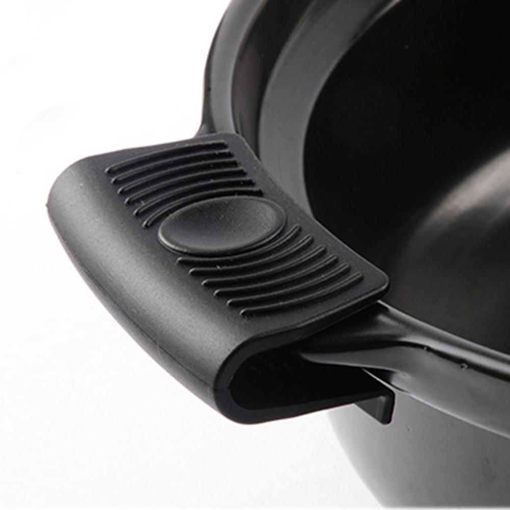 2pcs Pan Handle Cover Heat Resistant Pan Handle Grip Cooking Tool ...