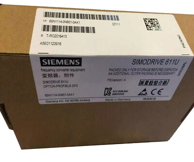 6SN1114-0NB01-0AA1 New SIEMENS SIMODRIVE 611U Option Module D 6SN1114 ...