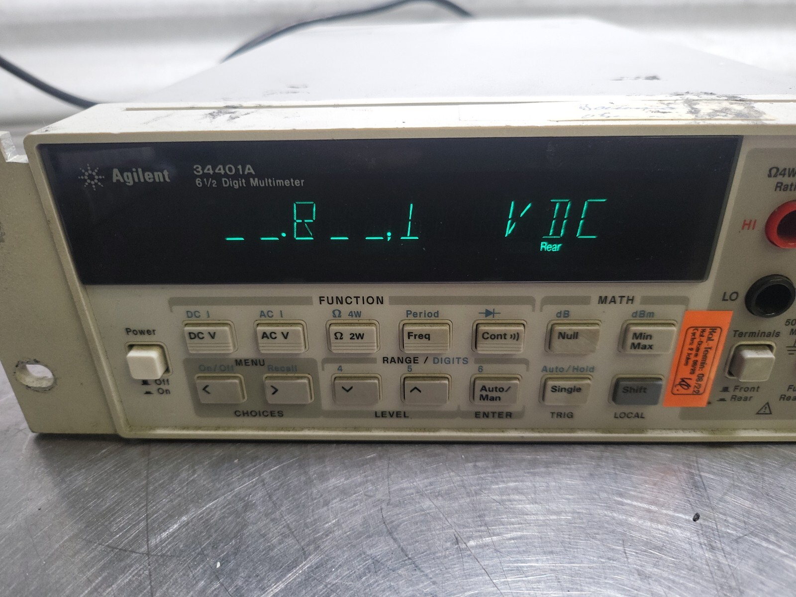HP HEWLETT PACKARD 34401A used siehe Bilder System Power Supply Agilent | eBay.de