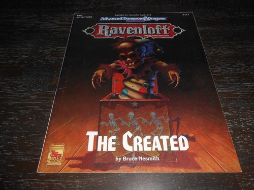 The Created RM2 adventure Ravenloft 2nd edition AD&D 2e D&D Dungeons ...
