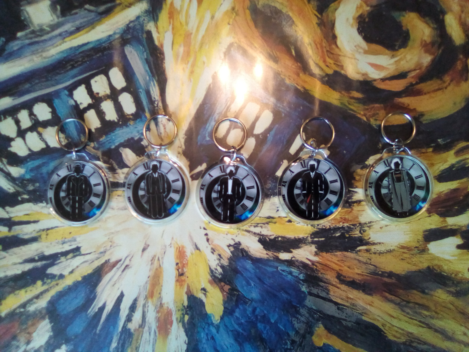 Doctor Who Key Ring /Bag Charm / Key Fob 12th Doctor,Peter Capaldi Key ...