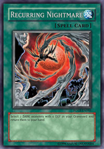 Recurring Nightmare - FOTB-EN066 - Secret Rare - 1st Edition x1 ...