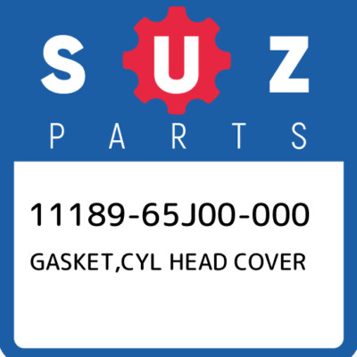 11189-65J00-000 Suzuki Gasket,cyl head cover 1118965J00000, New Genuine ...