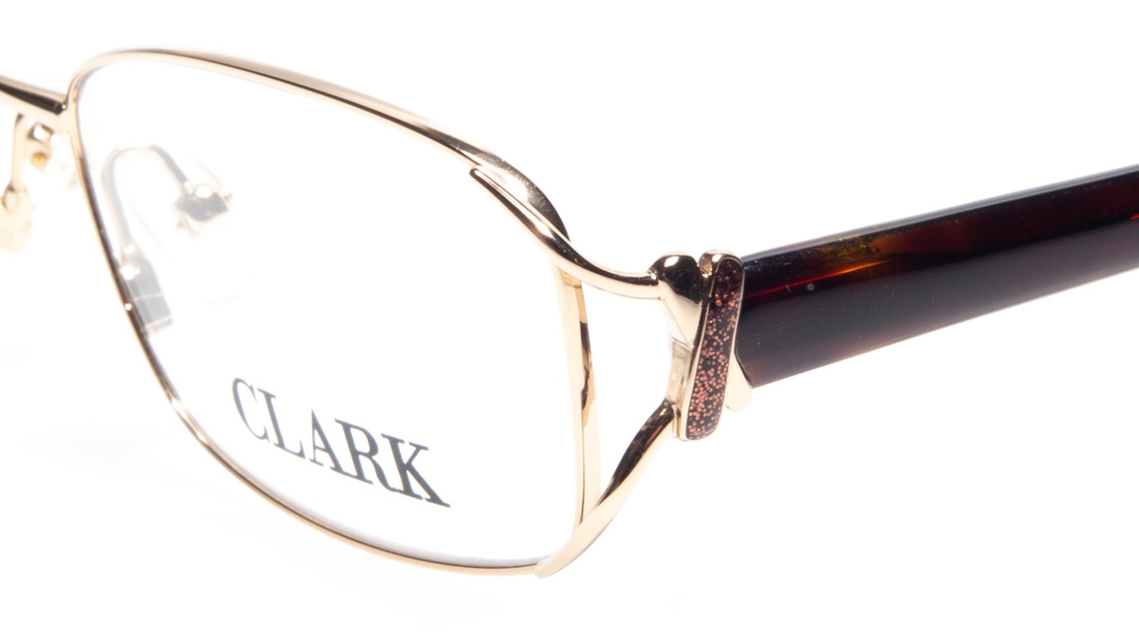 NEW CLARK TREVI COLISEUM K771 C2 GOLD EYEGLASSES FRAME 53-17-135 B33mm ...