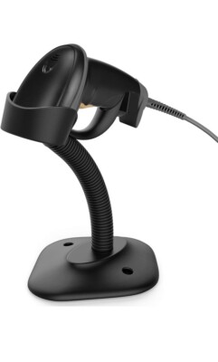 Barcode Scanner W/adjustable Stand Usb Wired Handheld Laser Barcode ...