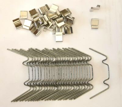 Greenhouse Glazing Clips W & Z Glass Clips Spring Wire Spares Choose ...