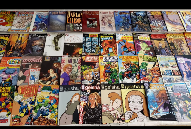 Huge Lot Of Comics - Storage Unit Find - Free Shipping! Comic Book Lots ...