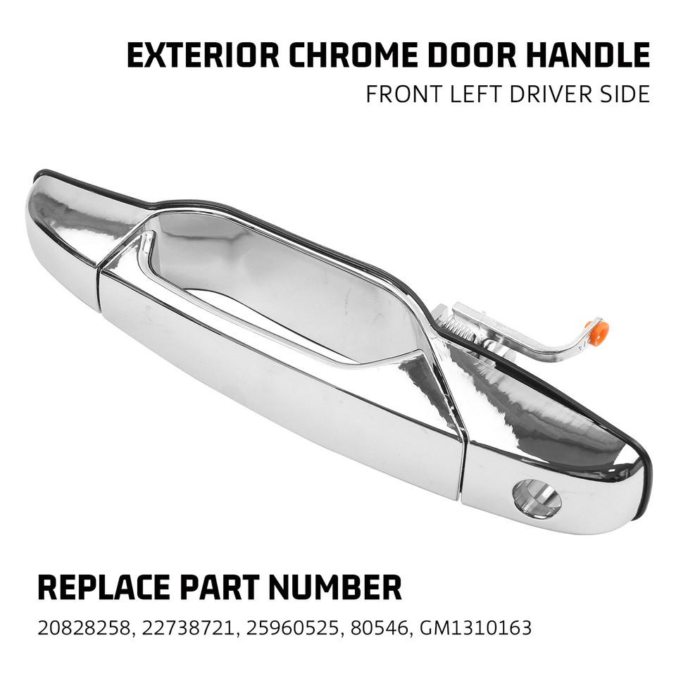 Genuine Front Left Driver Side Chrome Exterior Door Handle for 2007-14 ...