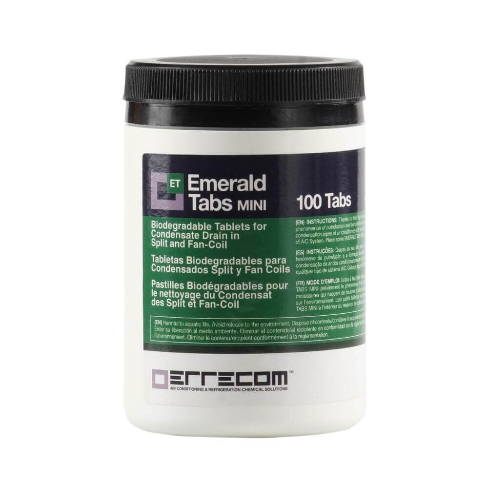 Emerald Tabs– Biodegradable Tablets for Condensate Drain in Split and ...