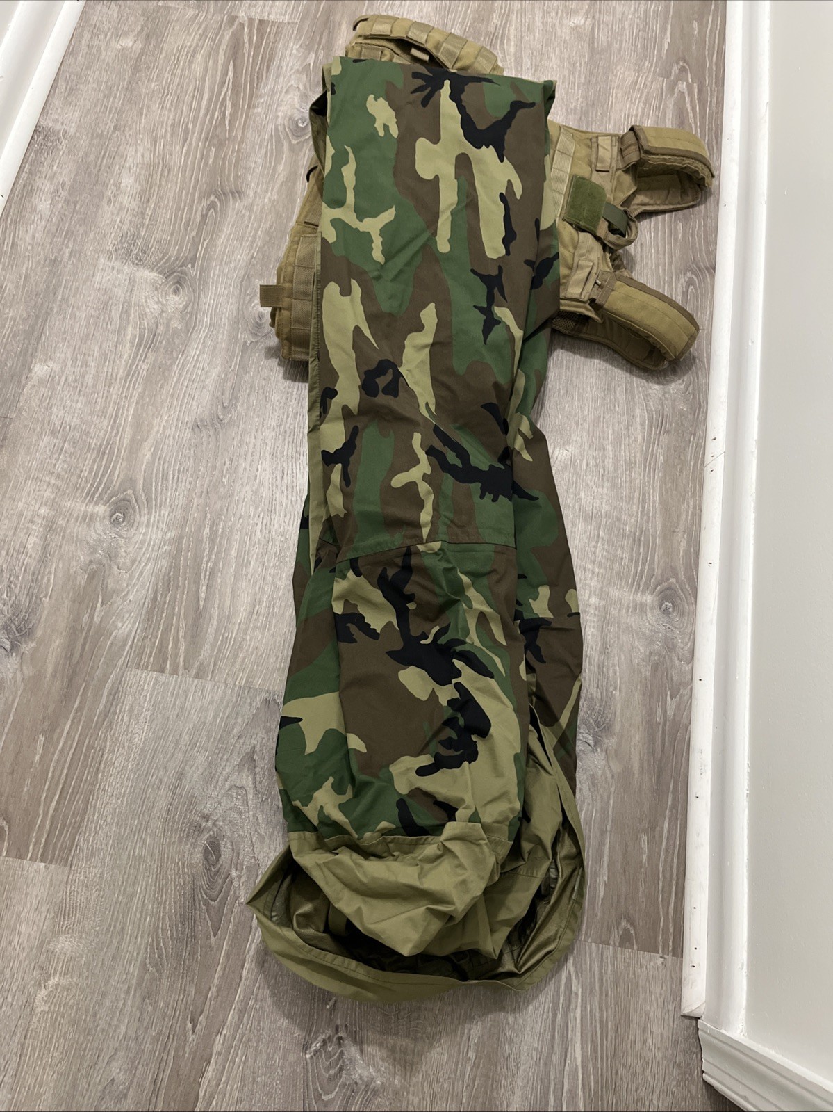 USGI MILITARY WOODLAND GORE-TEX BIVY SLEEPING BAG COVER 8465-01-445 ...