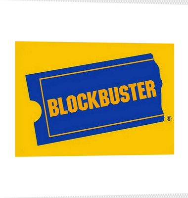 Blockbuster Video Sticker Sign Vintage Replica Logo Vinyl Sticker Decal ...