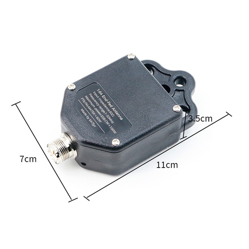 1:64 Balun for 4-Band 8-Band End Fed Antenna Range 1-30MHz Power 100W ...