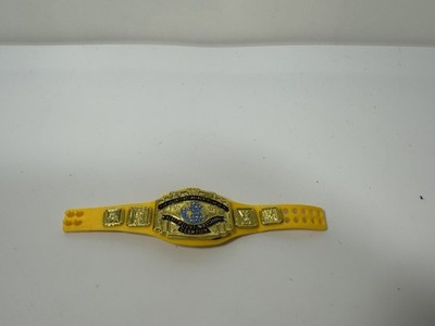 WWE Mattel Yellow Intercontinental Championship Figure Belt Wrestling ...