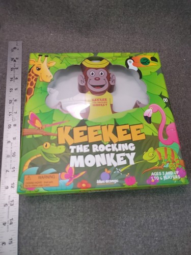 Blue Orange Games Keekee The Rocking Monkey Award Winning Wooden Toy ...