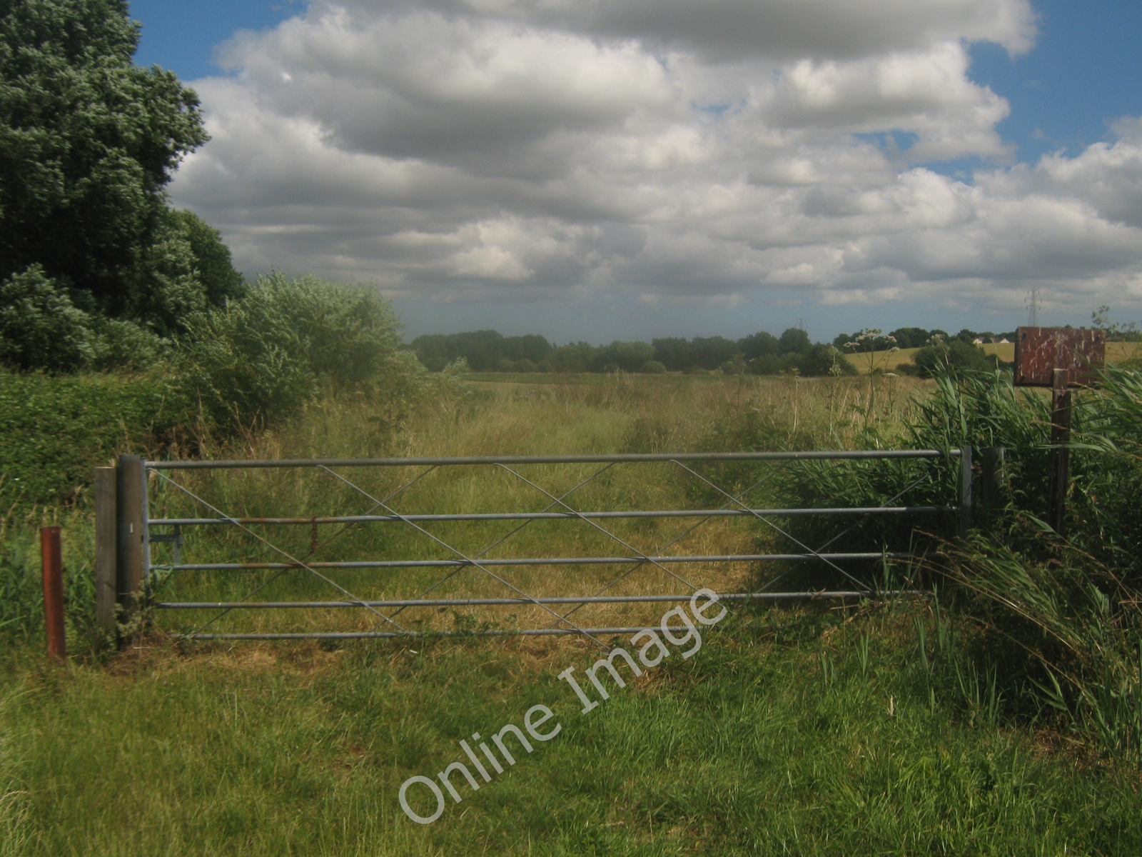 Photo 6x4 Gate beside the Nethergong Penn Chislet Forstal This gate is ...