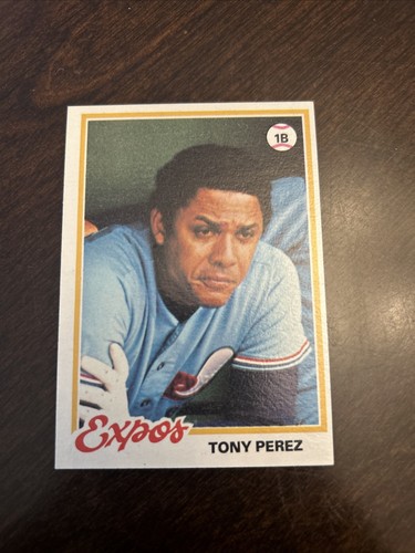 1978 Topps - #15 Tony Perez Baseball Card 5FF | eBay