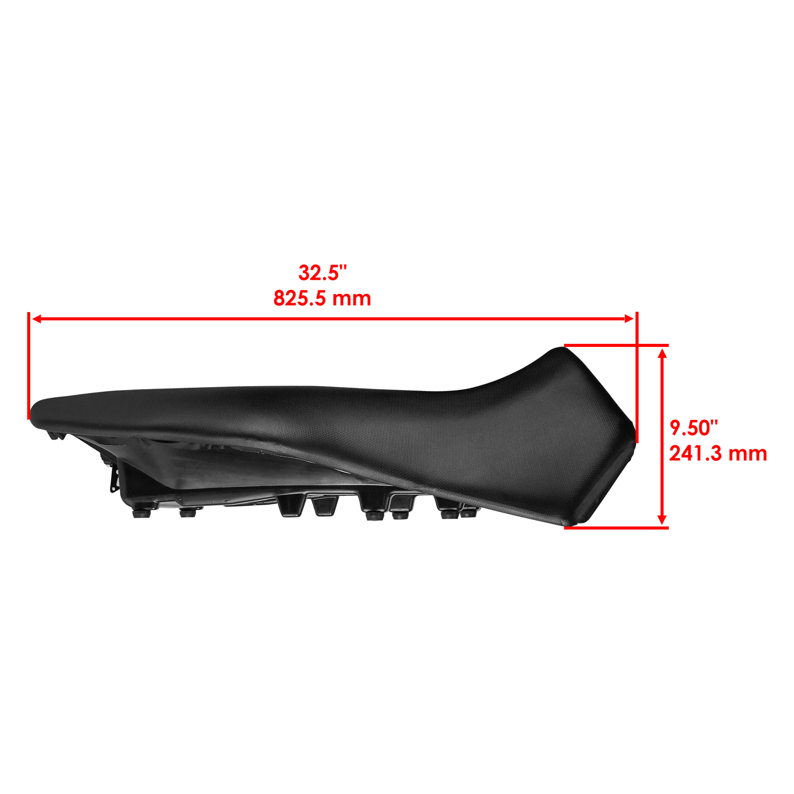 Complete Seat Black for Polaris 2683433-070 2684882-070 2683661-070 ...