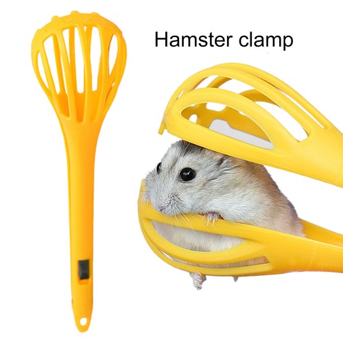 Hamster Clip Easy to Use Anti-bite Cage Long Handle Cleaning Clip ...