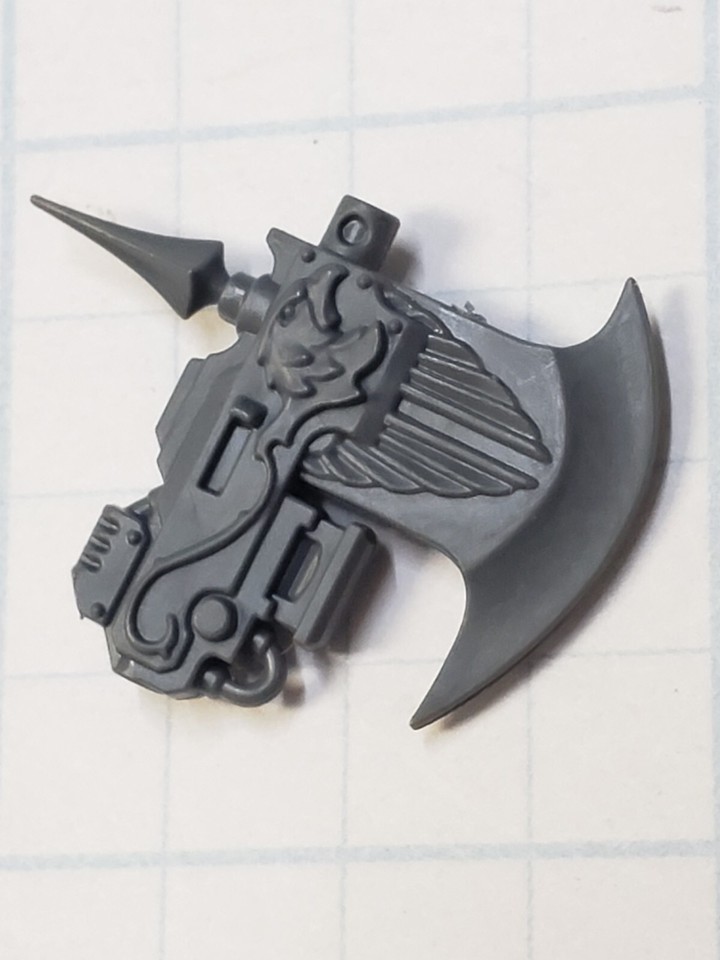 40k Adeptus Custodes ARMORY Bits Allarus Terminator Castellan Axe Head ...