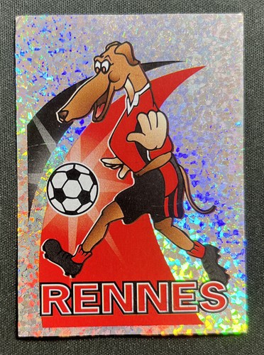 16 LOGO BADGE ECUSSON RENNES PANINI SUPERFOOT 1997-98 COLLECTION FRANCE ...