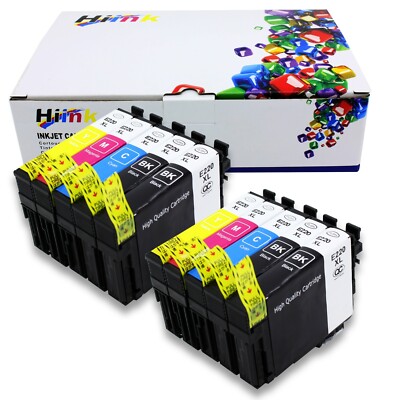 10PK T220XL Ink For Epson XP-320 XP-420 XP-424 WF2630 WF2650 WF2660 ...