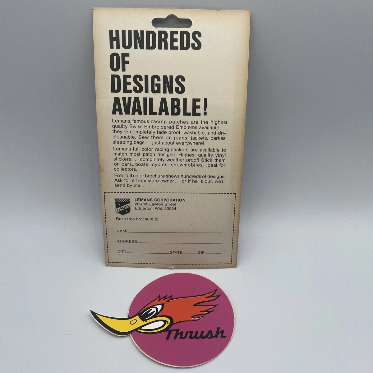 Thrush Mufflers Woodpecker