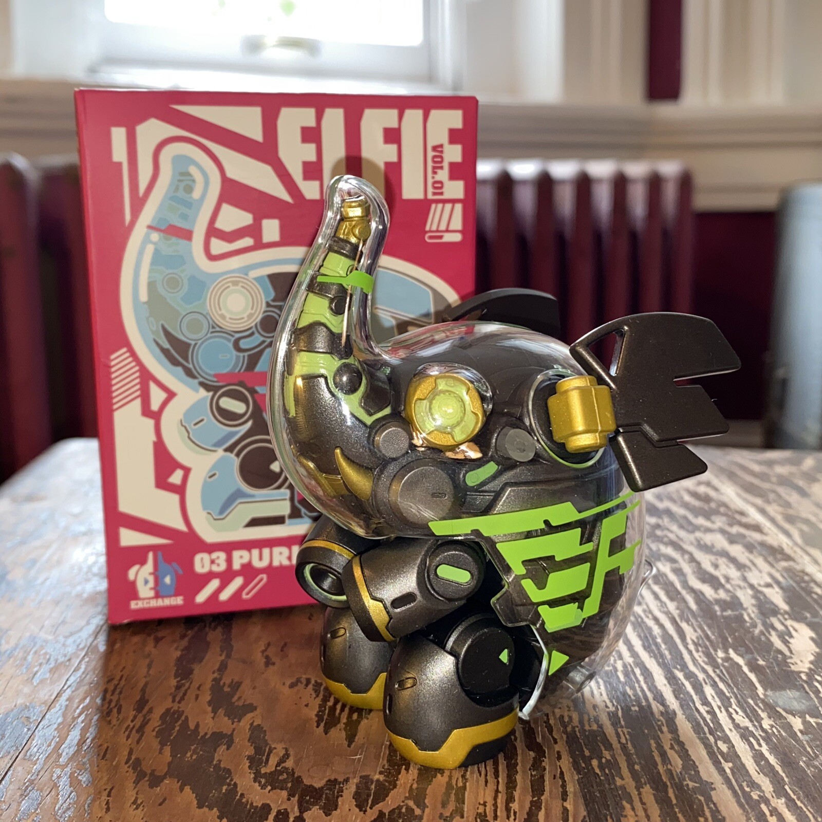 Secret 00 - Mecha Elfie Series 1 - LAM TOYS x Unbox (Greenie & Elfie ...