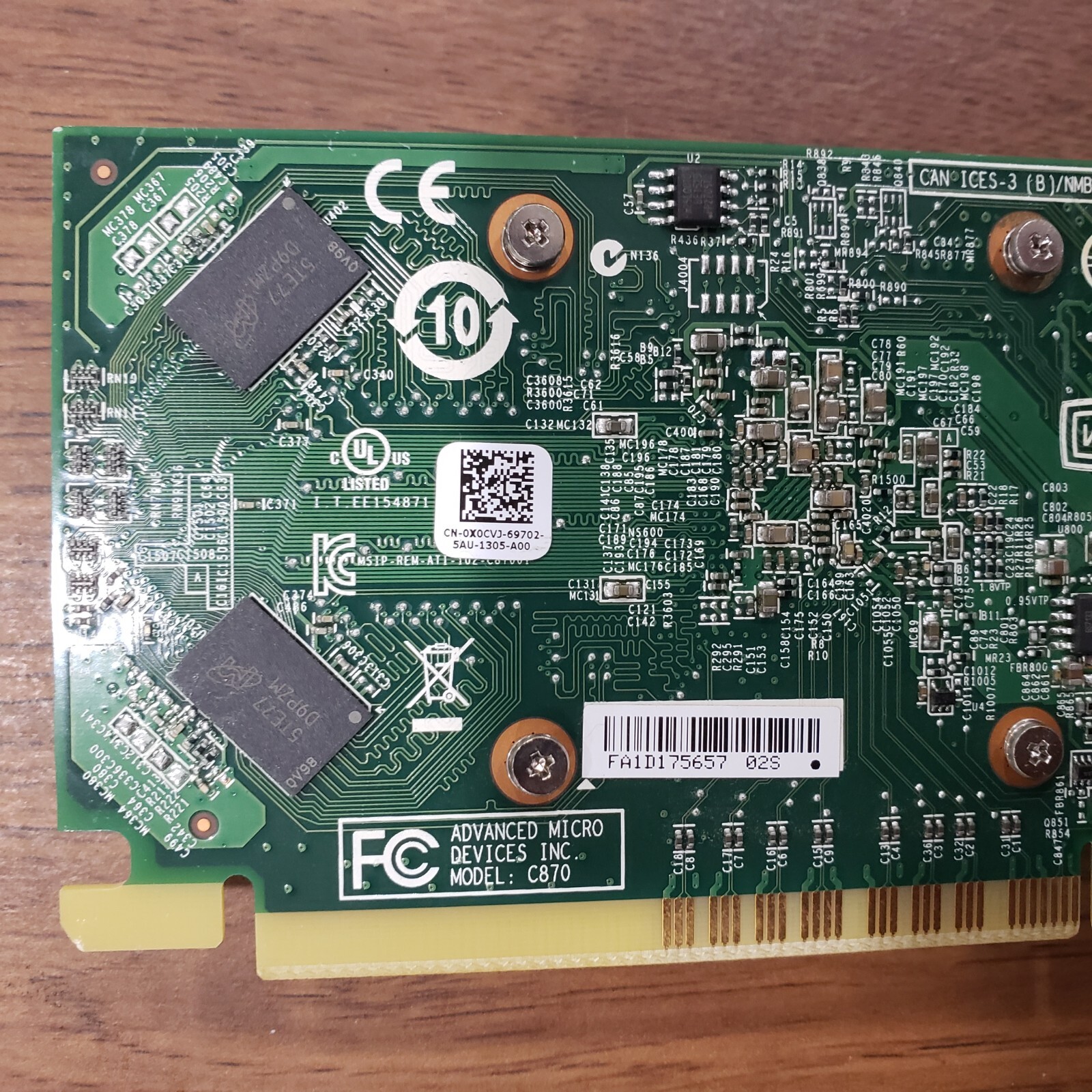 Dell AMD Radeon R5 340X 2GB GDDR3 Graphics Card - 7122107700G for sale ...