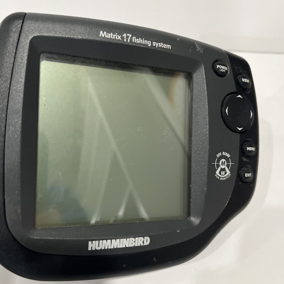 Humminbird Matrix 17 Head Unit For Parts/Repair Untested As Is | eBay