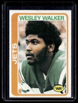 1978 Topps Wesley Walker Rookie G8 New York Jets #327 | eBay