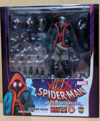 MAFEX No.107 SPIDER-MAN MILES MORALES Into the Spider-Verse Ver. Figure ...