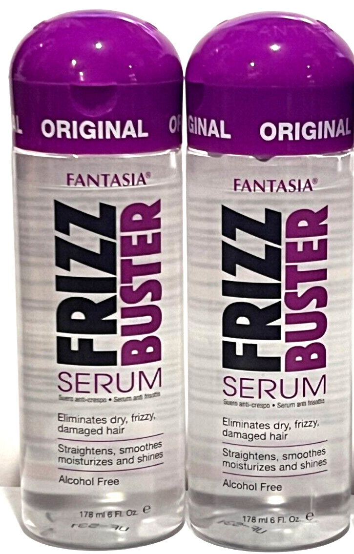 FANTASIA IC HAIR 2 POLISHER FRIZZ BUSTER SERUM ELIMINATES DRY FRIZZY ...