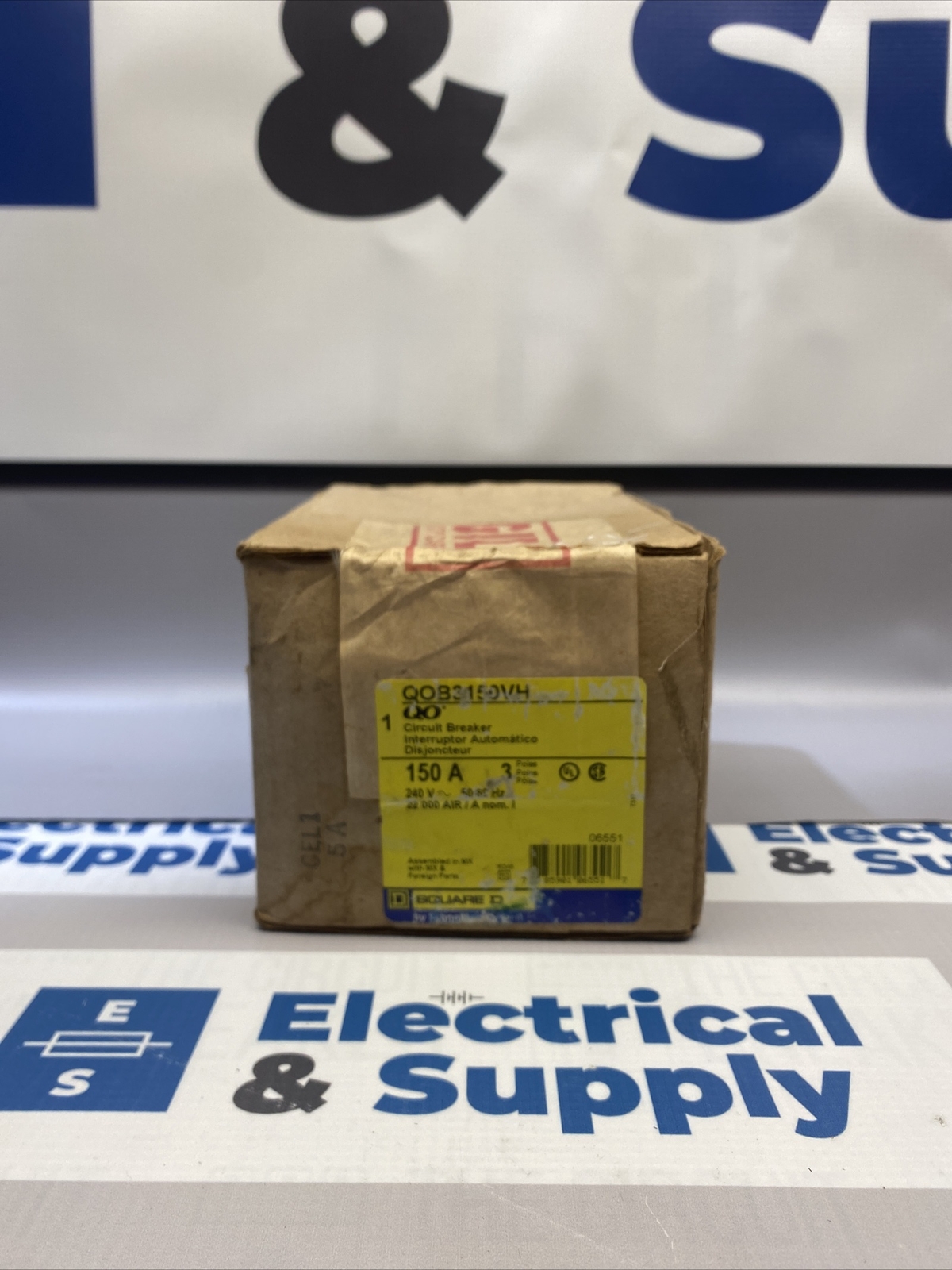 QOB3150VH BRAND NEW IN BOX SQUARE D 150A 3 Pole Bolt On FREE FAST ...