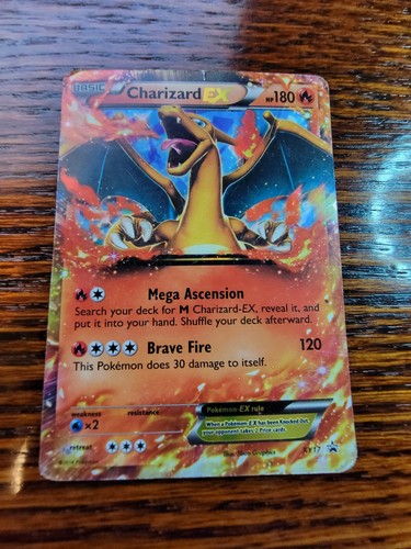 Charizard EX XY17 - Black Star Promo - Holo Rare Pokemon Card (2016) PL ...