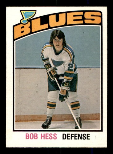 1976 OPC O-Pee-Chee Hockey #277 Bob Hess NM | eBay