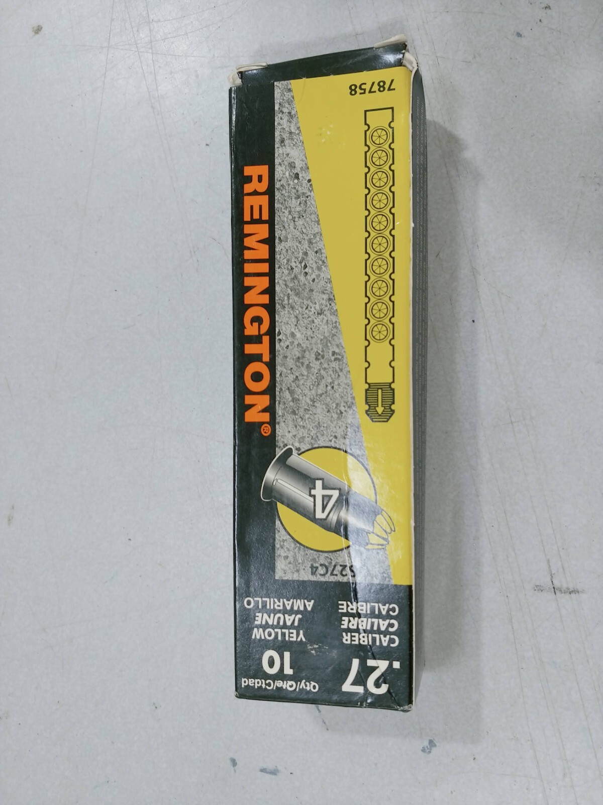 100ea REMINGTON Yellow .27 CALIBER S27C4 78758 Power Fastener Powder ...