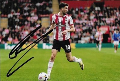 FINN AZAZ SIGNED 4 X 6 INCH SOUTHAMPTON 2025/26 HOME KIT PHOTO | eBay UK