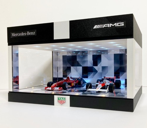 Custom 1/18 Scale Monotone Display Box for Miniatures, Models & Figures ...