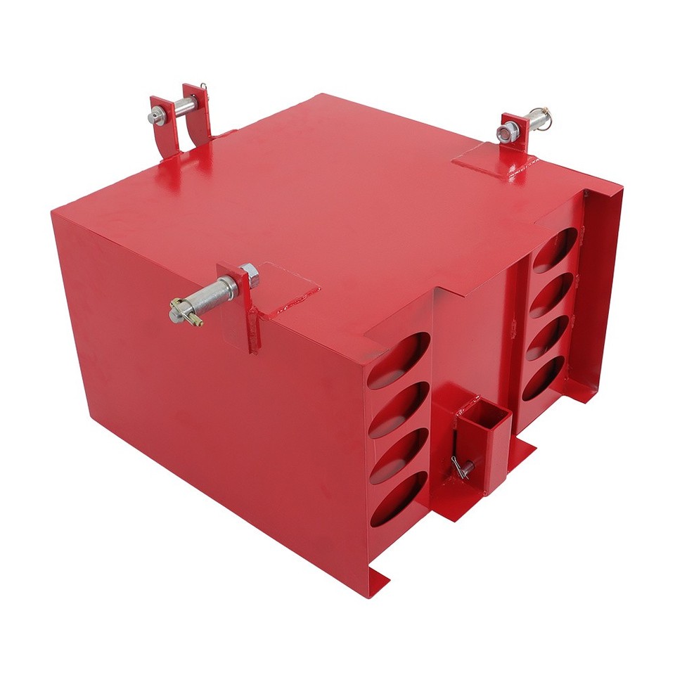 3 Point Hitch Ballast Box W/ 2'' Quick Hitch Receiver for 3 Point Cat 1 ...