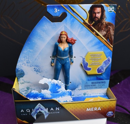 DC Aquaman and The Lost Kingdom MERA 2023 Spin Master 4" Figure Amber ...