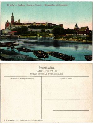 CPA AK POLAND KRAKOW Zamek na Wawelu (288175) | eBay
