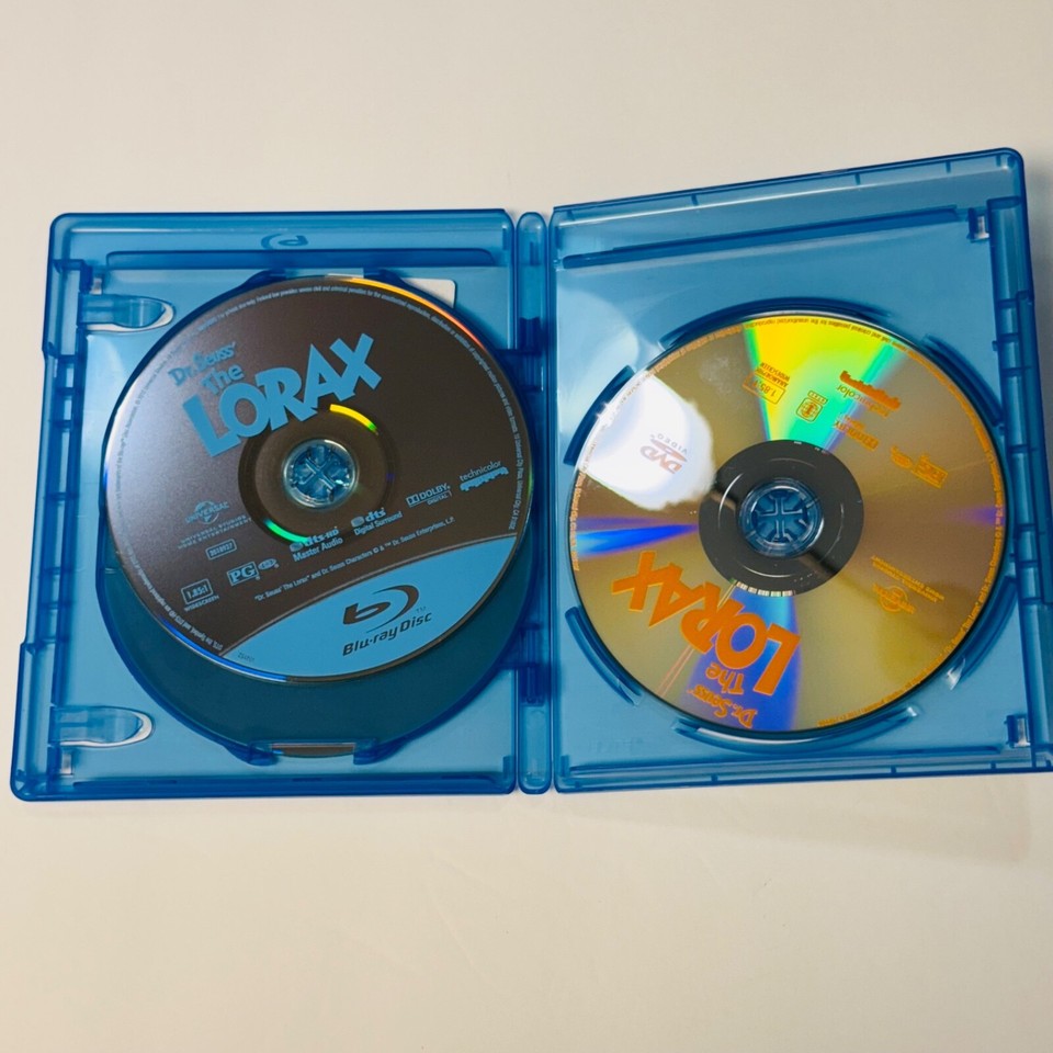 The Lorax (3D Blu-ray/Blu-ray/DVD, Digital, 2012) Target with RARE ...