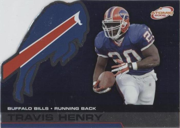 2002 Pacific Atomic - Travis Henry #10 for sale online | eBay