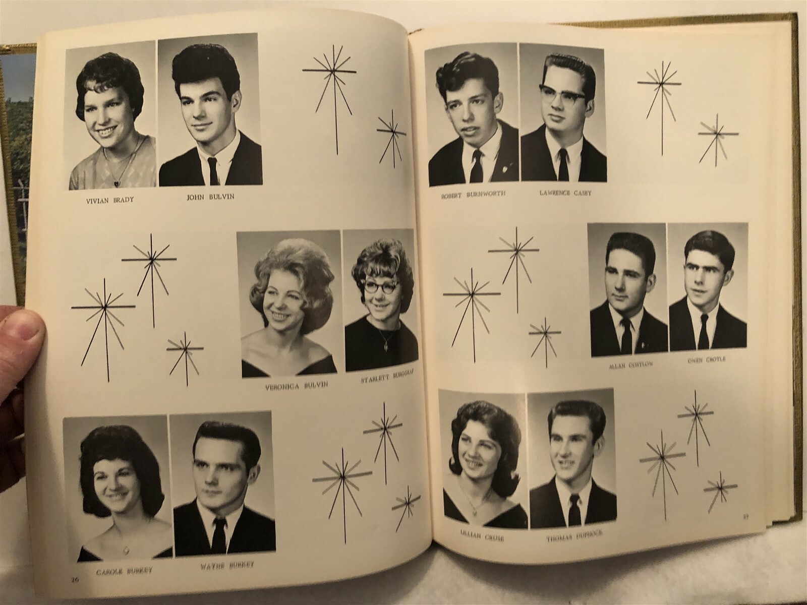 1963 Adams Summerhill High School Annual Yearbook Sidman Forest Hills ...