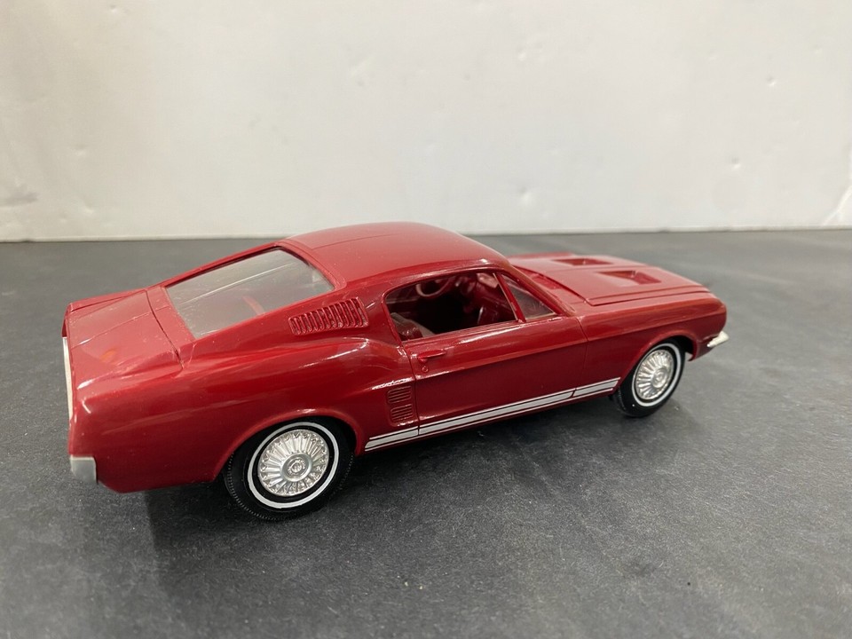 B14 AMT 1967 Ford Mustang Fastback Promo friction Vintage 1/25 McM | eBay