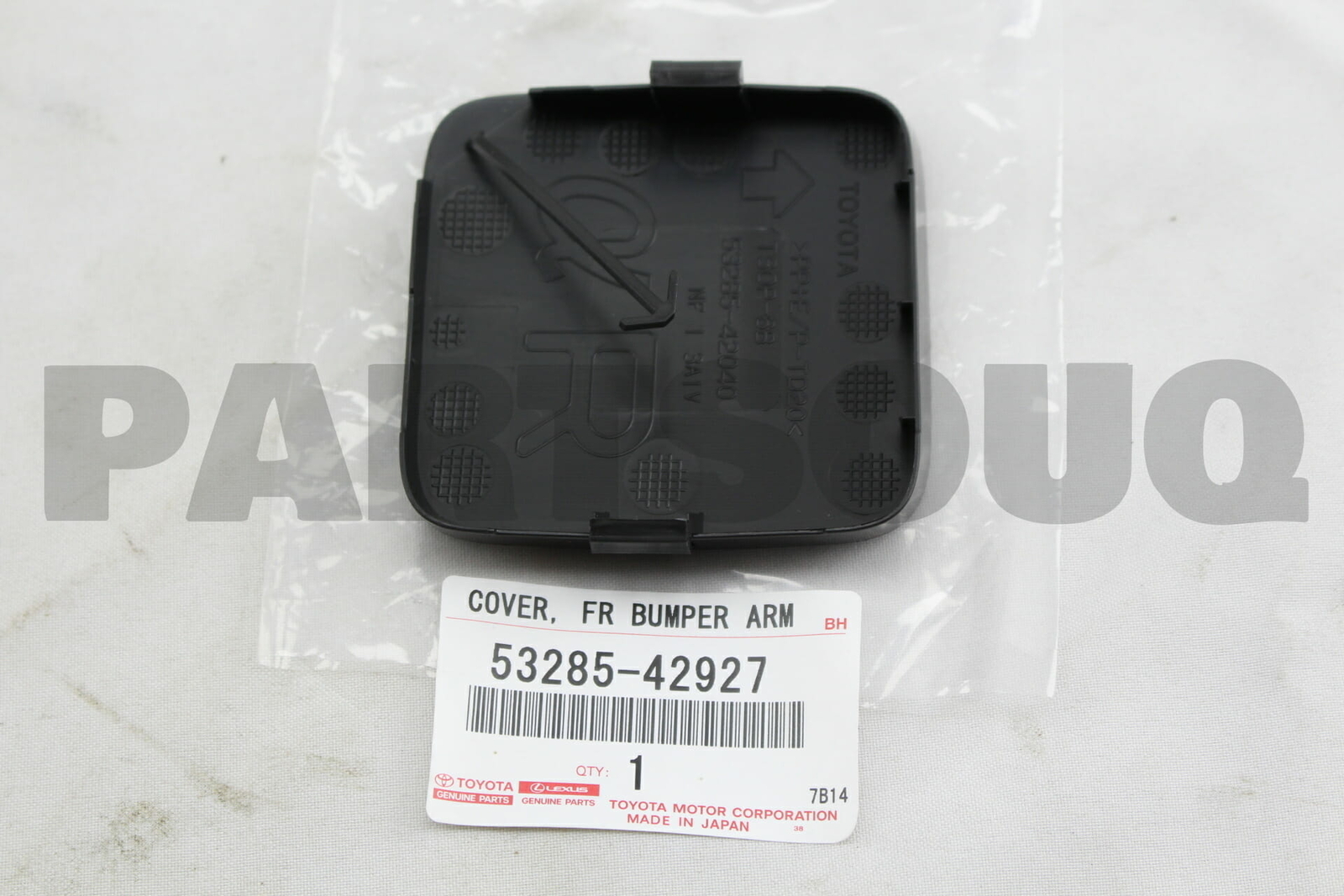 5328542927 Genuine Toyota COVER, FRONT BUMPER ARM HOLE, RH 53285-42927 ...