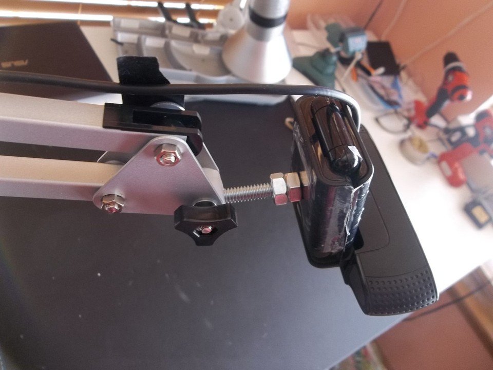 webcam cam camera mount articulating desk table top wall flexible ...