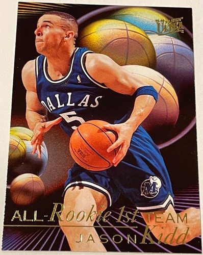 1995-96 Fleer Ultra Basketball All-Rookie 1st Team JASON KIDD, Mavs ...