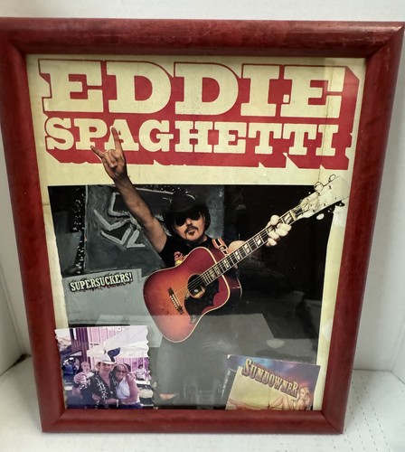 Vintage Eddie Spaghetti Supersuckers Sundowner Color Poster Framed 15.5"x12.25" | eBay