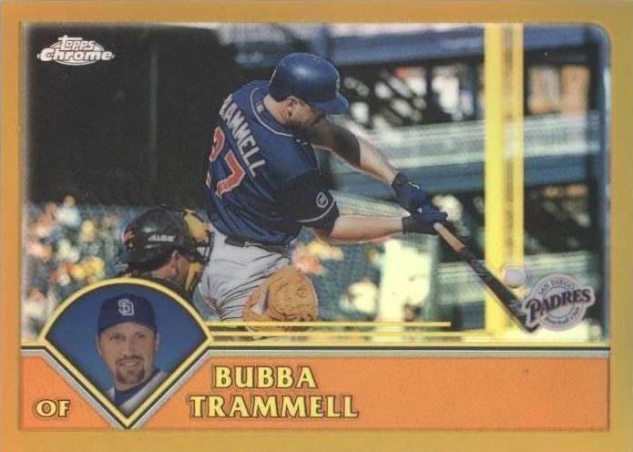 2003 Topps Chrome - Bubba Trammell #240 Gold Refractor /449 for sale ...
